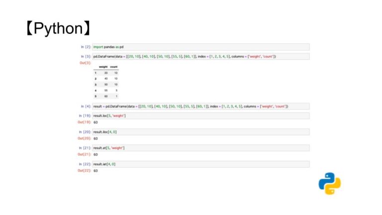 【python】dataframe（データフレーム）とは？dataframeクラスの使い方について紹介 テックパンプ